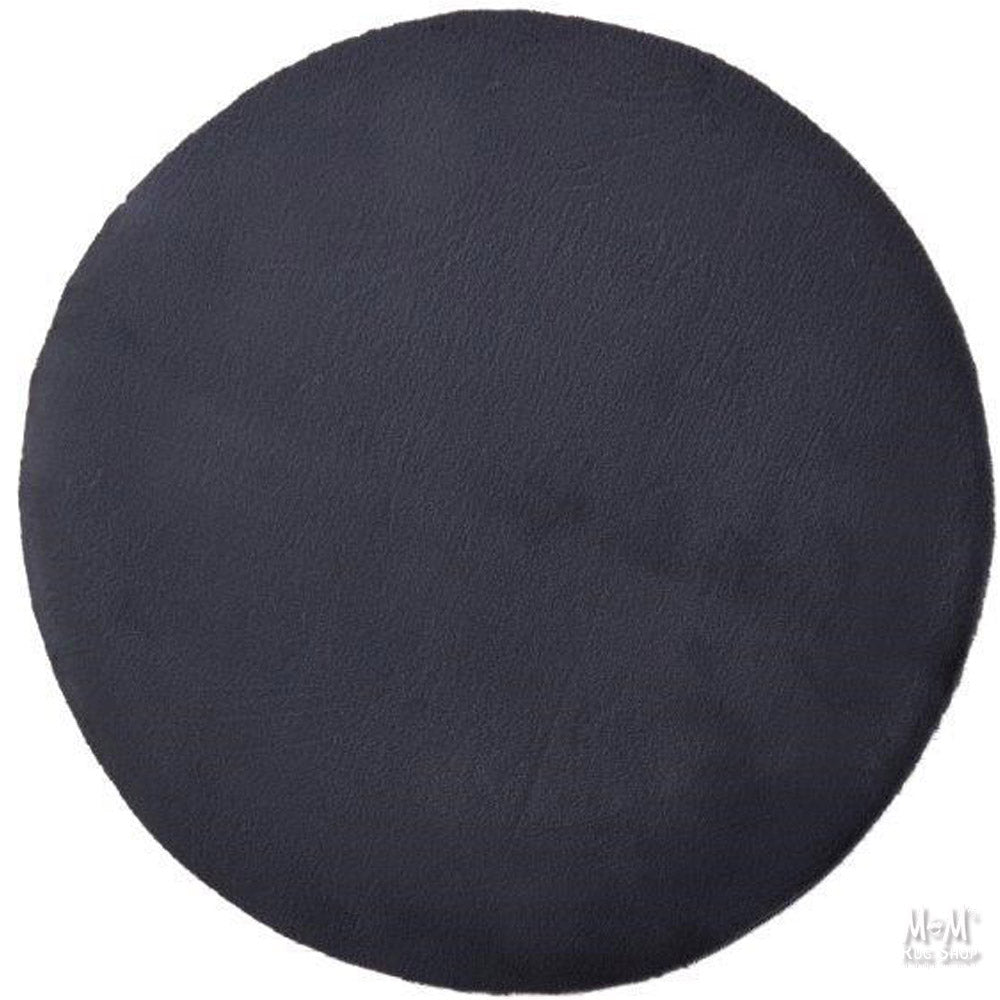 Pony Black Round | M&M's Rug Shop | Designer Rugs Melbourne