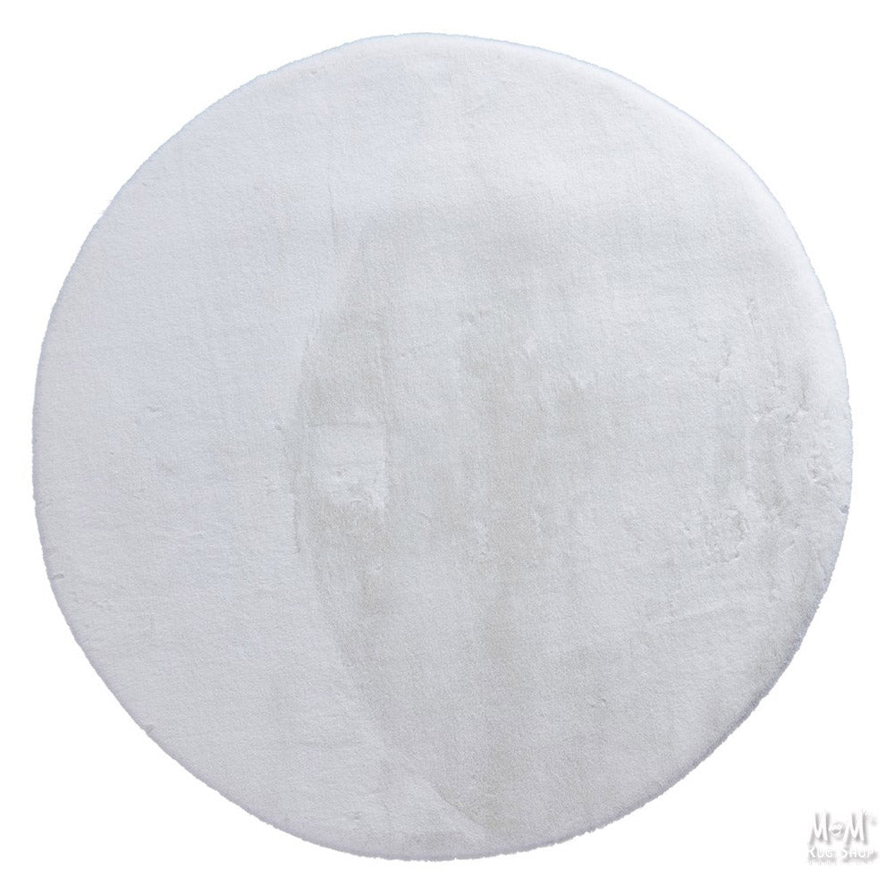 Pony White Round | M&M's Rug Shop | Designer Rugs Melbourne